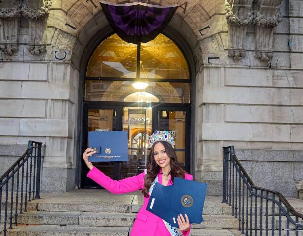 Mayra Delgado recibe reconocimiento en Nueva Jersey - Labazuca.com